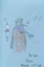 Ledge Walker by Marco Nizzoli par Marco Nizzoli - Illustration