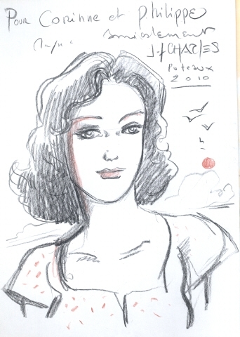 Charles Jean François par Jean-François Charles - Dédicace