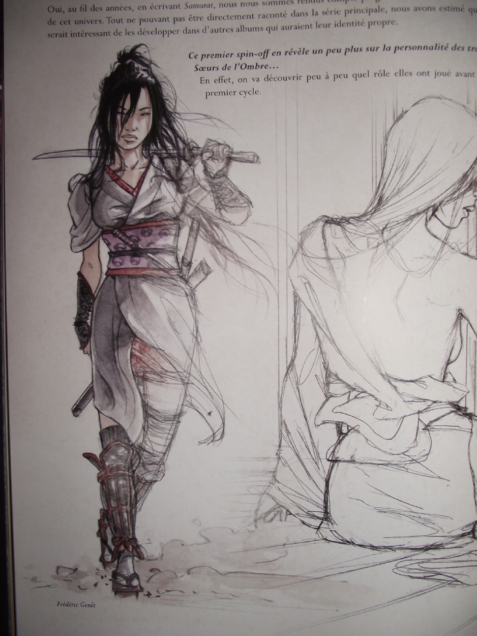 Frédéric Genêt, Fred GENET - Samurai Legendes - FURIKO - Illustration ...