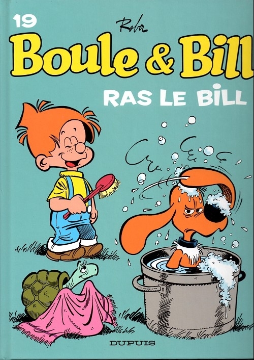 Roba (Studio) - Boule et Bill - couverture 11 bleu de coloriage sous ...