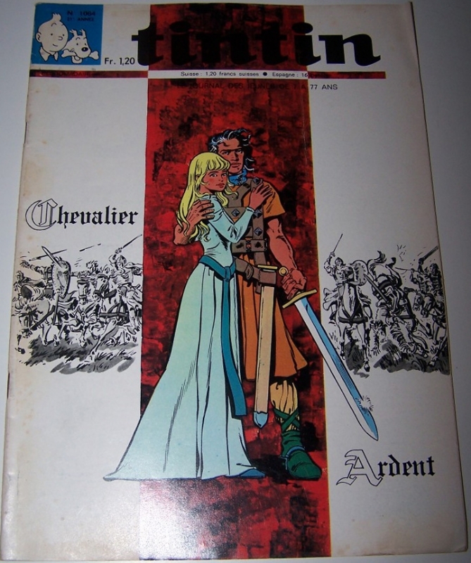 Craenhals - Couv Chevalier Ardent - Illustration originale