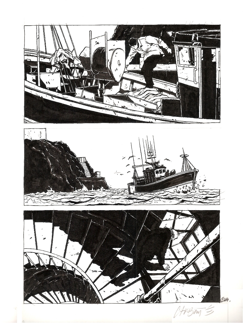 Chabouté : Tout seul par Christophe Chabouté - Planche originale