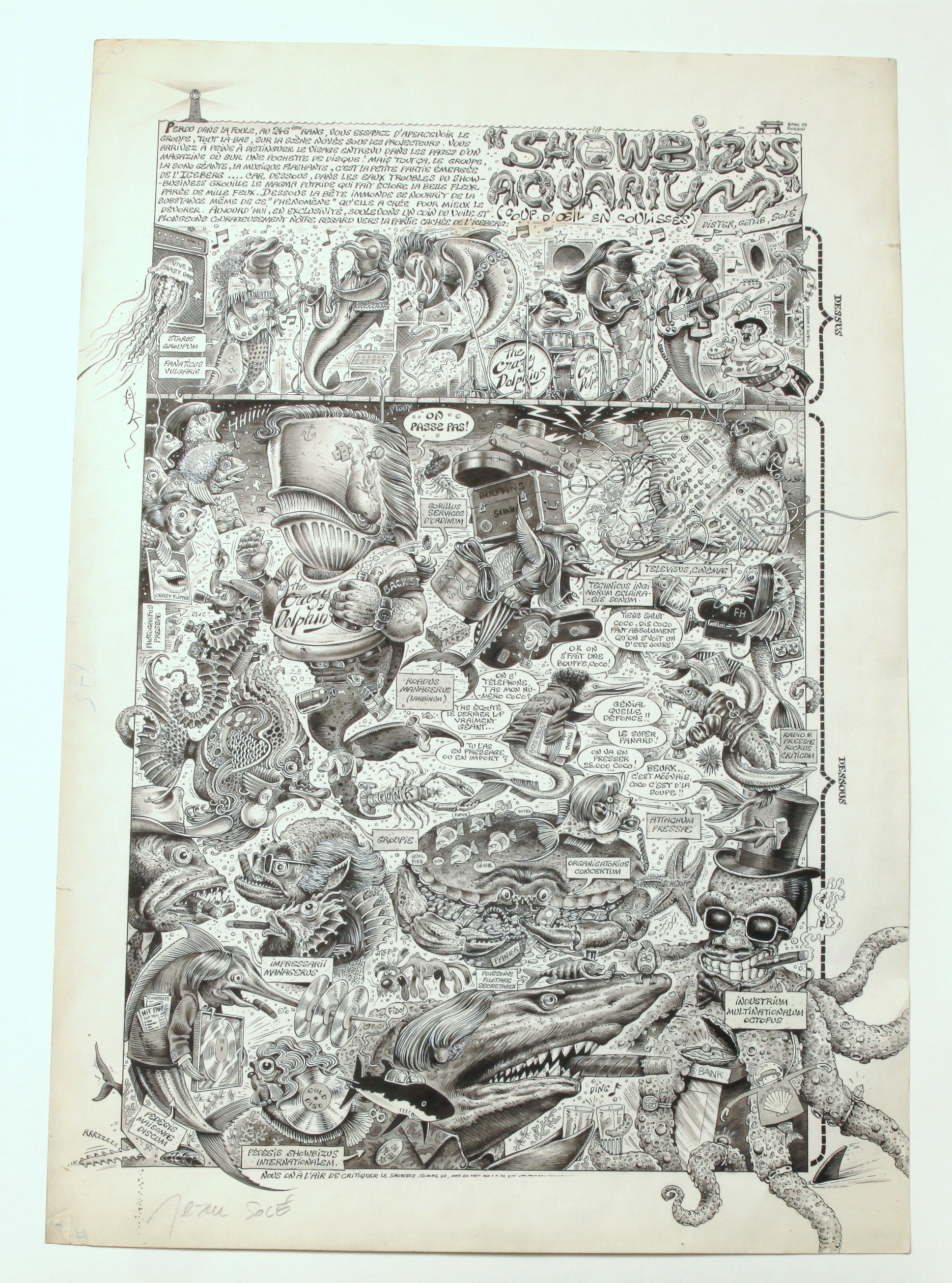 Jean Solé, Gotlib, Alain Dister, Il faut sauver les baleines bleues ...