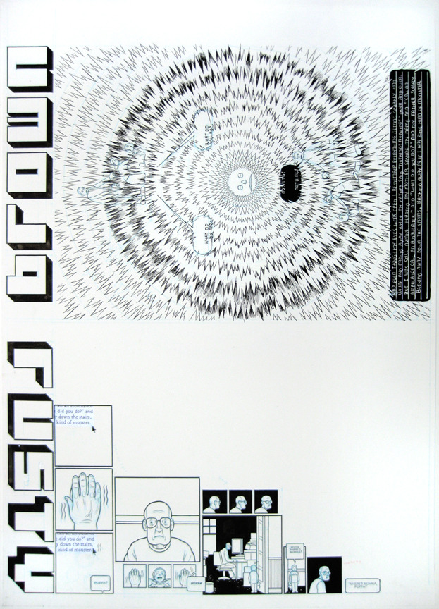 Chris Ware, Jordan Lint, age 61 (I Loved You excerpt, page 5 and Levi ...