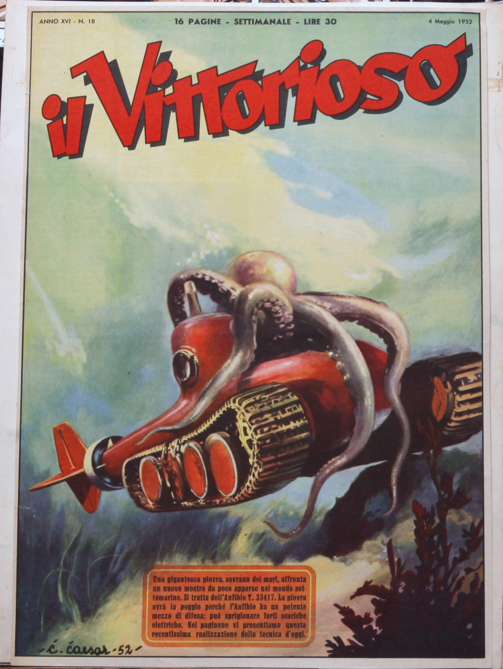 Kurt Caesar, Aventures sous la mer ...Histoire complète ! - Planche ...