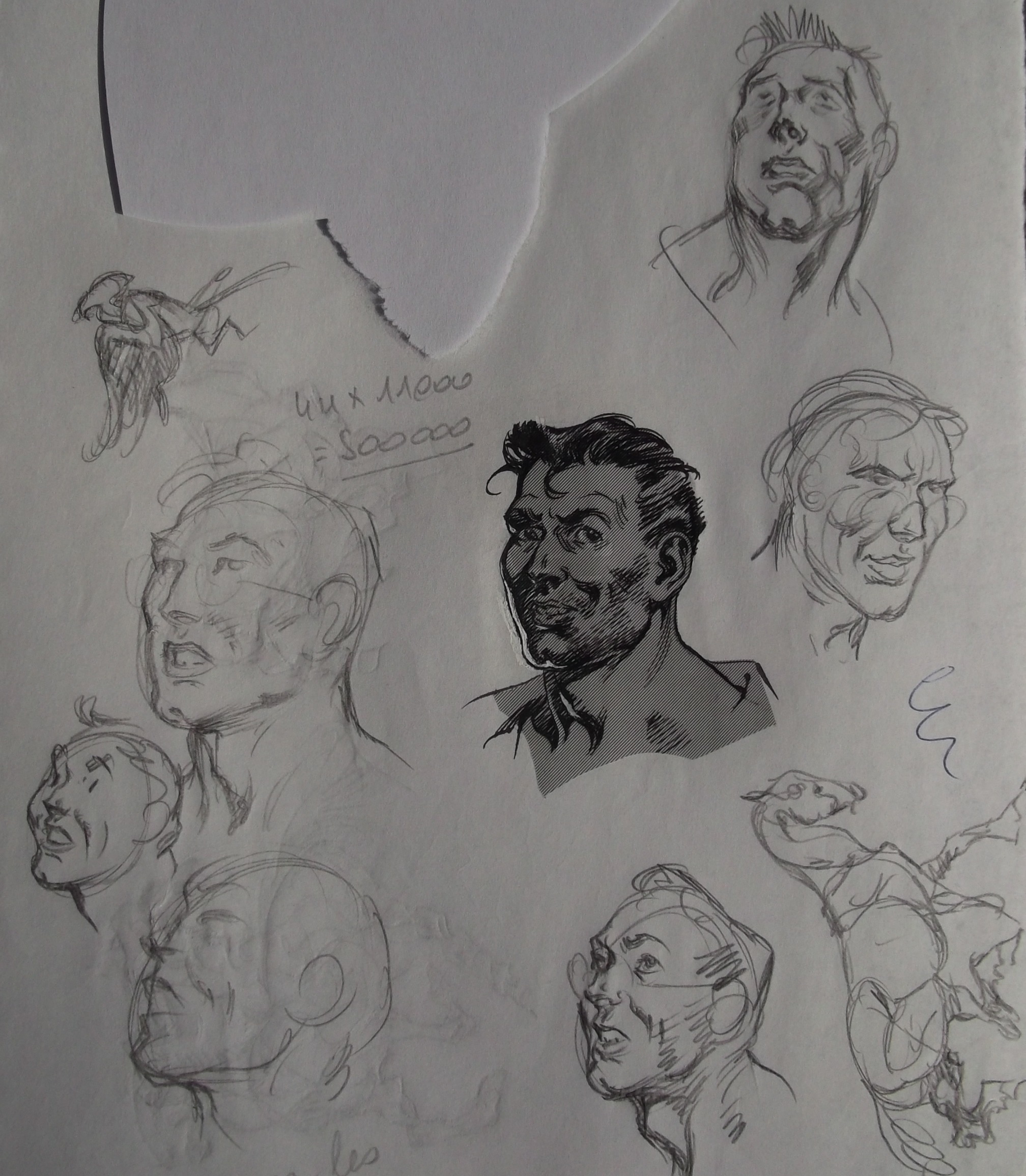 Harry par Al Severin - Œuvre originale