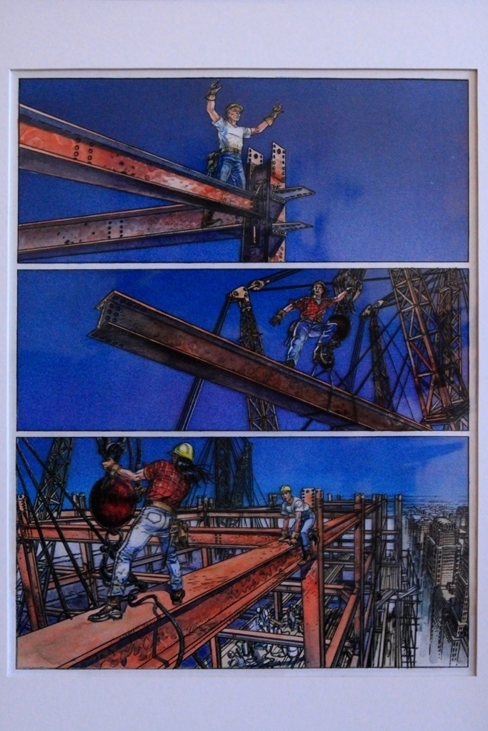 Boucq - Bouche du Diable - P38 - Planche originale