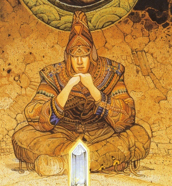 Starwatcher 1985 par Moebius - Illustration originale