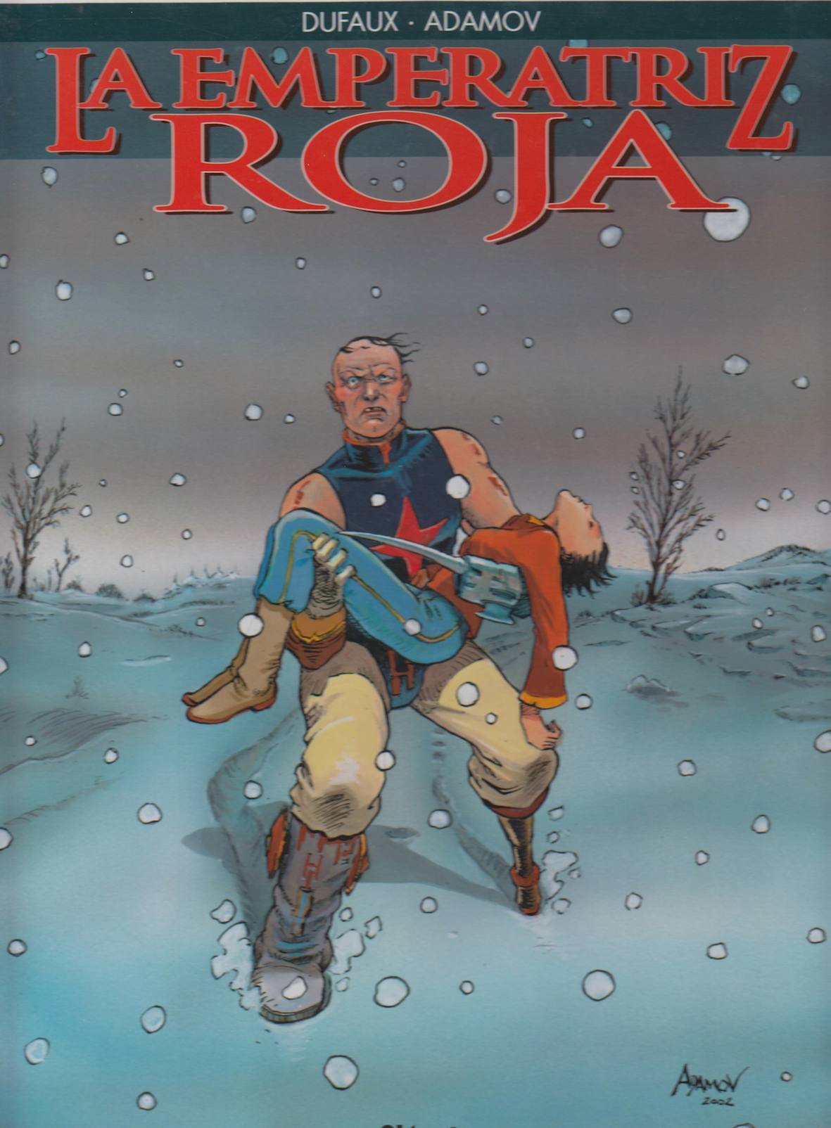 Philippe Adamov, L'impératrice rouge, 3 - Dédicace