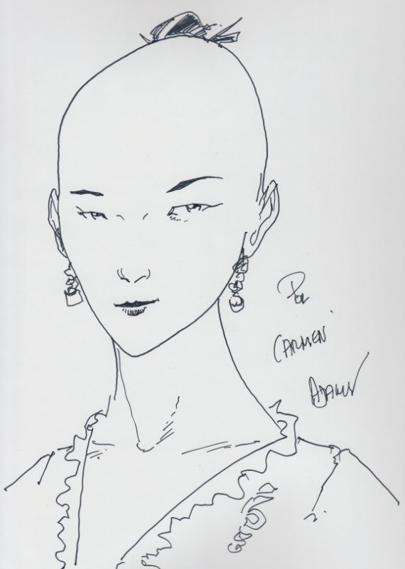 Philippe Adamov, L'impératrice rouge, 3 - Dédicace