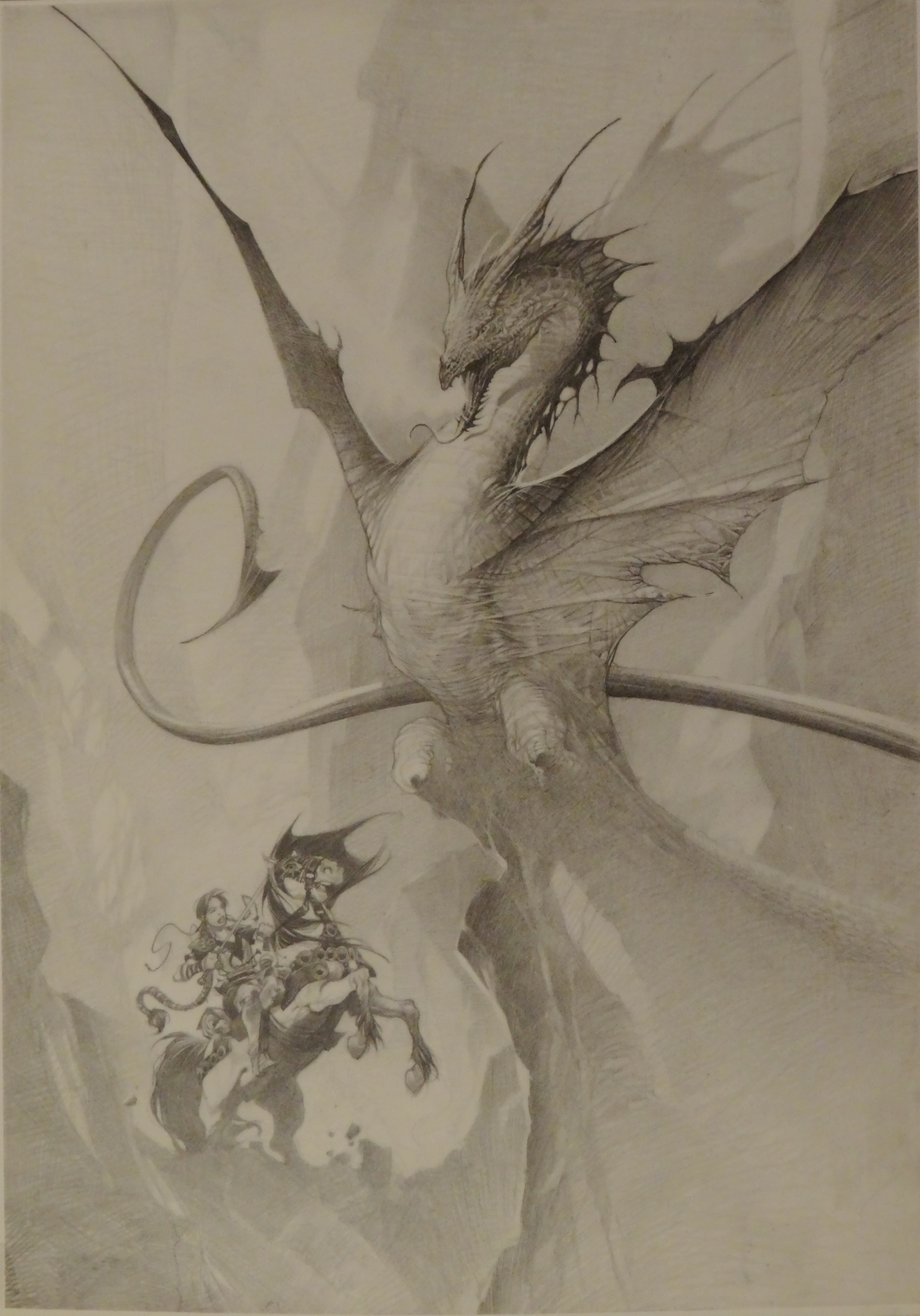 Dragon par Alberto Varanda - Illustration originale