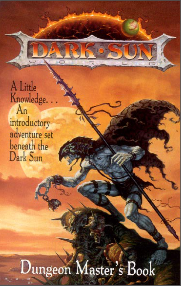 Gerald Brom Dark Sun Illustration Illustration Originale