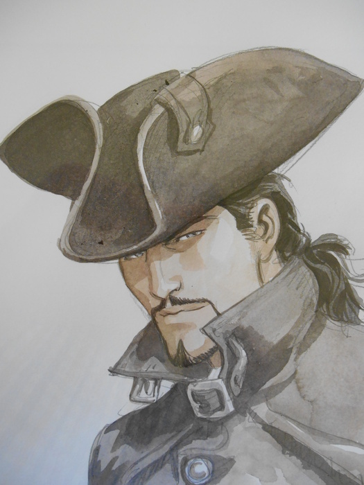 Le scorpion par Enrico Marini - Illustration originale