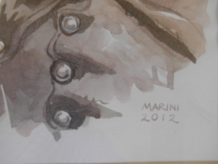 Le scorpion par Enrico Marini - Illustration originale