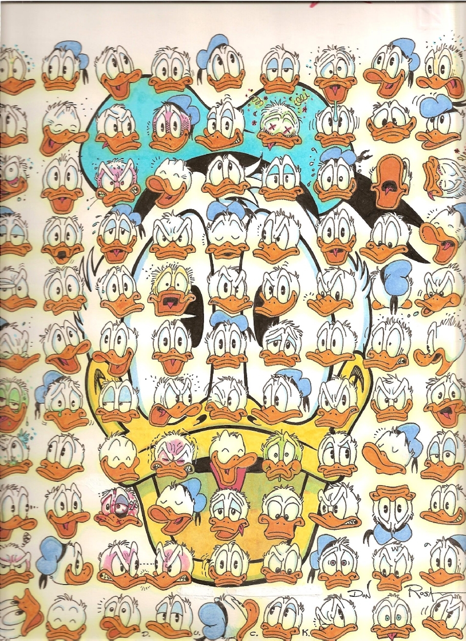Don Rosa, Cover for Der Donaldist 100 - Couverture originale