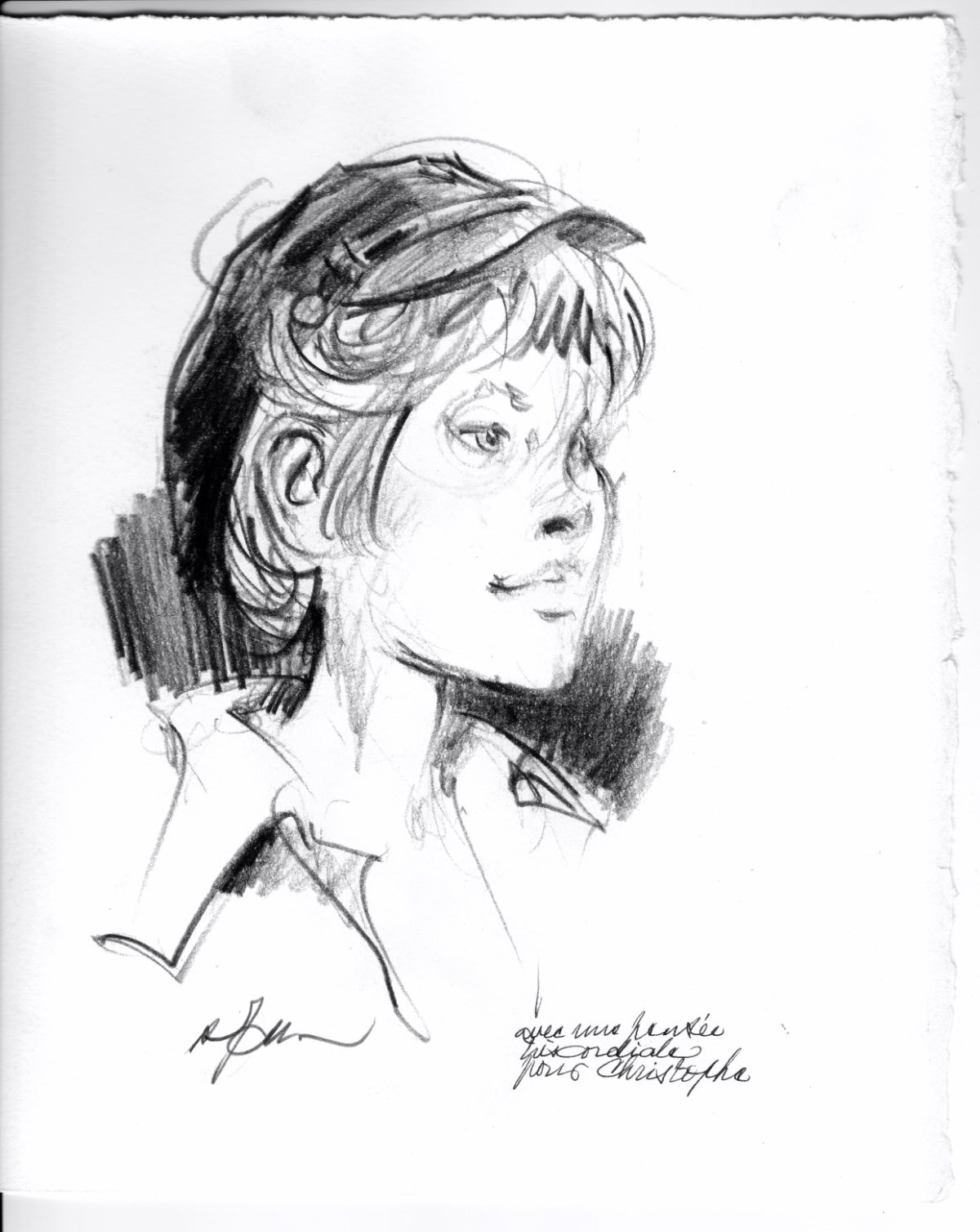 René Follet - Steve Severin - Illustration originale