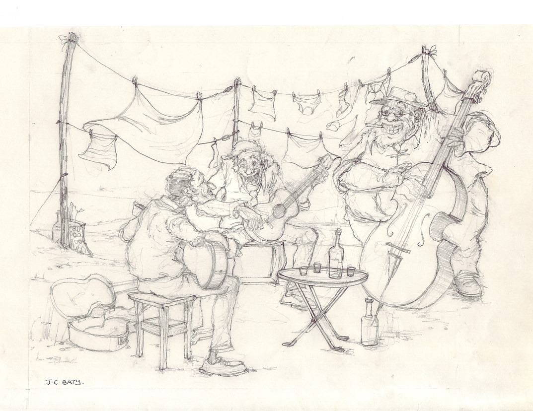 Baty - Illustration originale