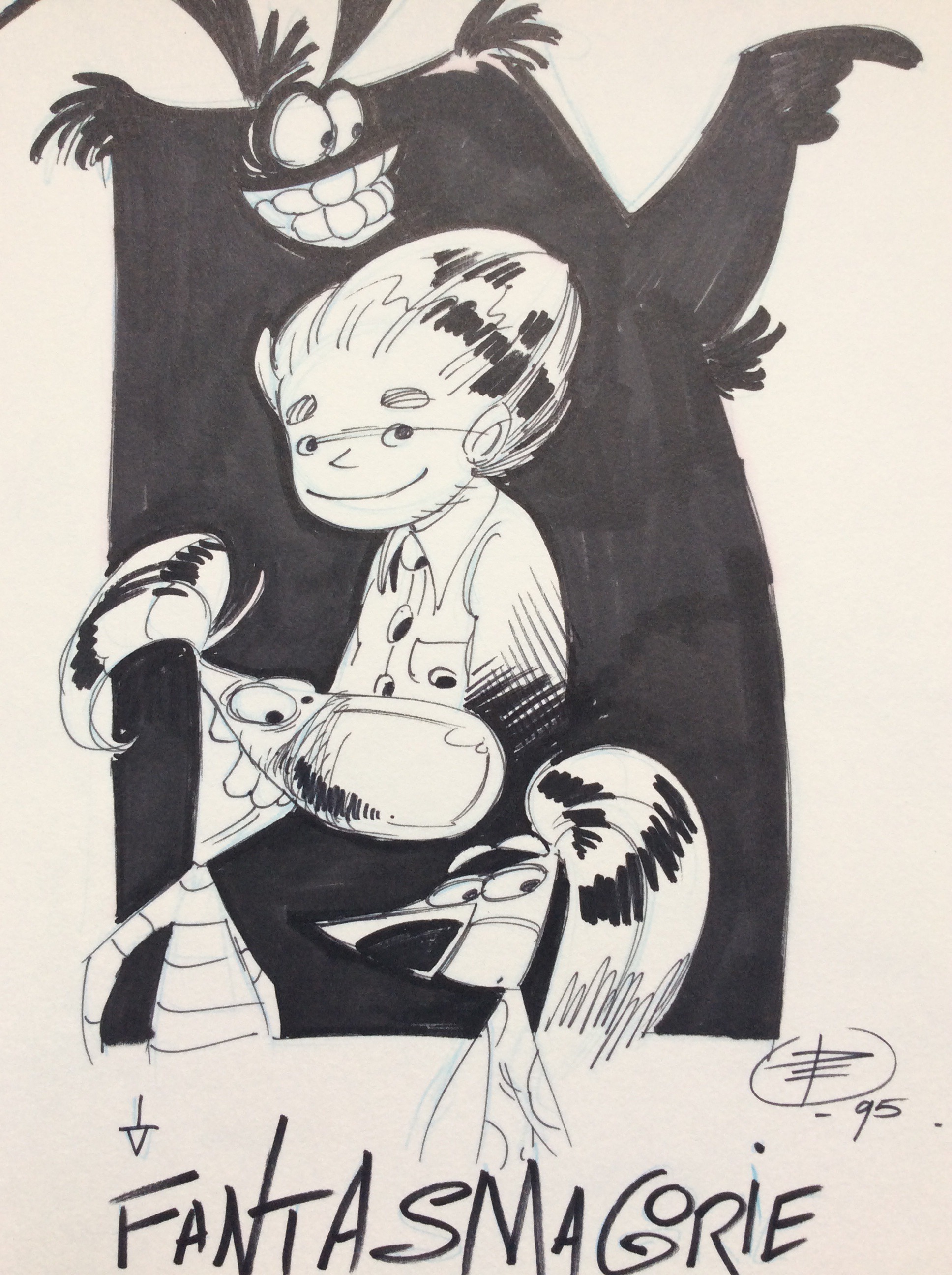 Fantasmagorie par unknown - Dédicace