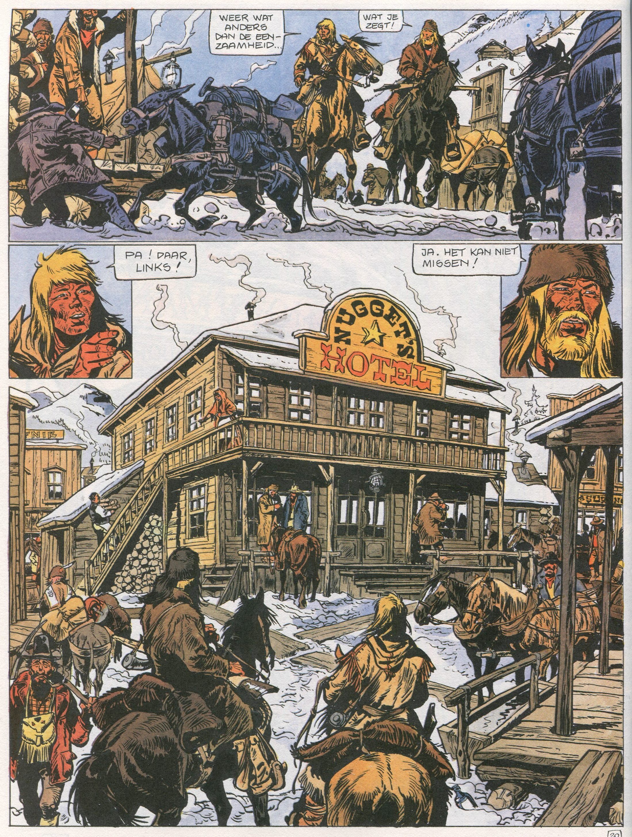 Derib, Buddy Longway : 11. La vengeance - Planche originale