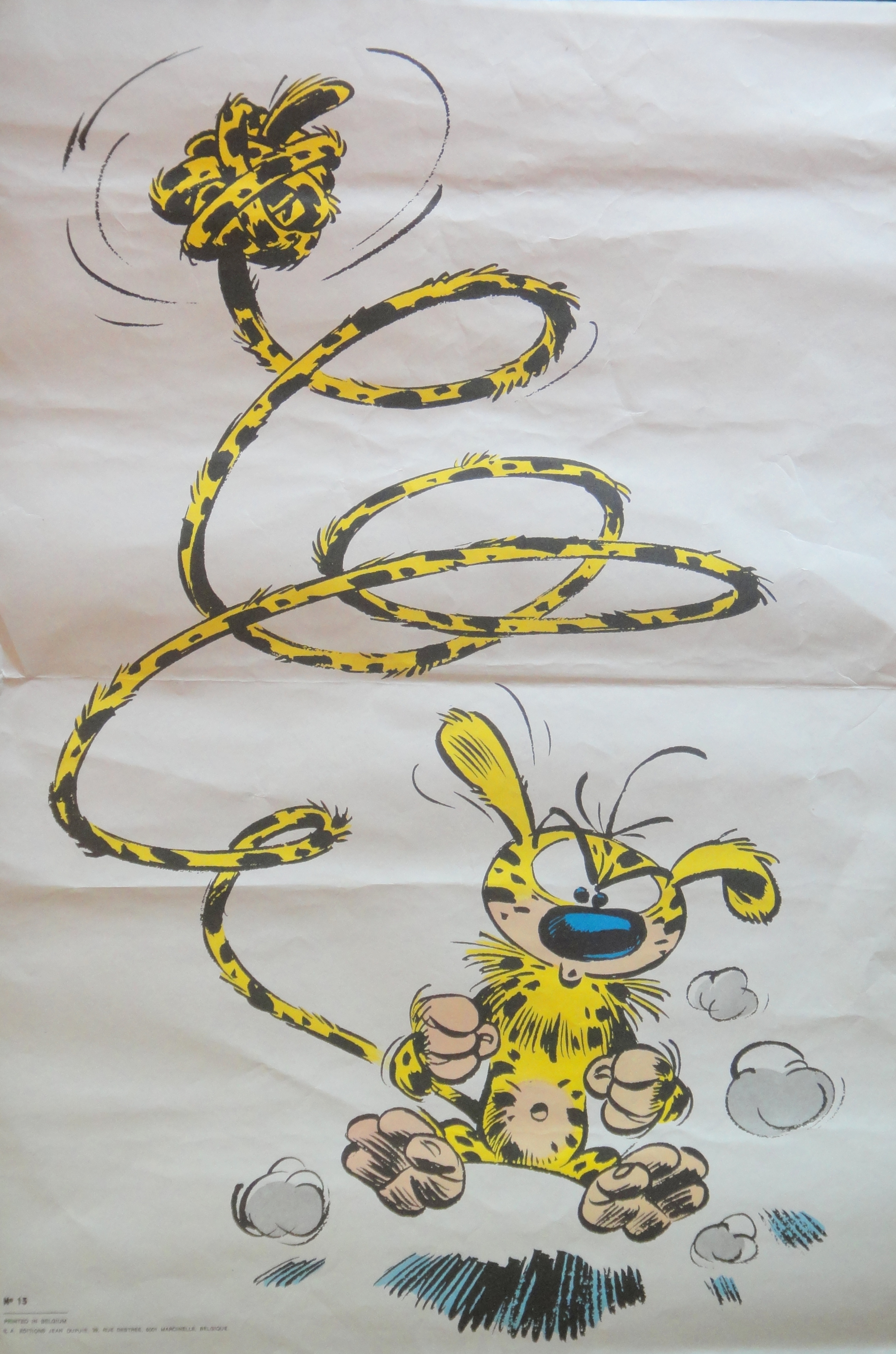 André Franquin, 1964 - Marsupilami : poster Boutique Spirou - Original ...