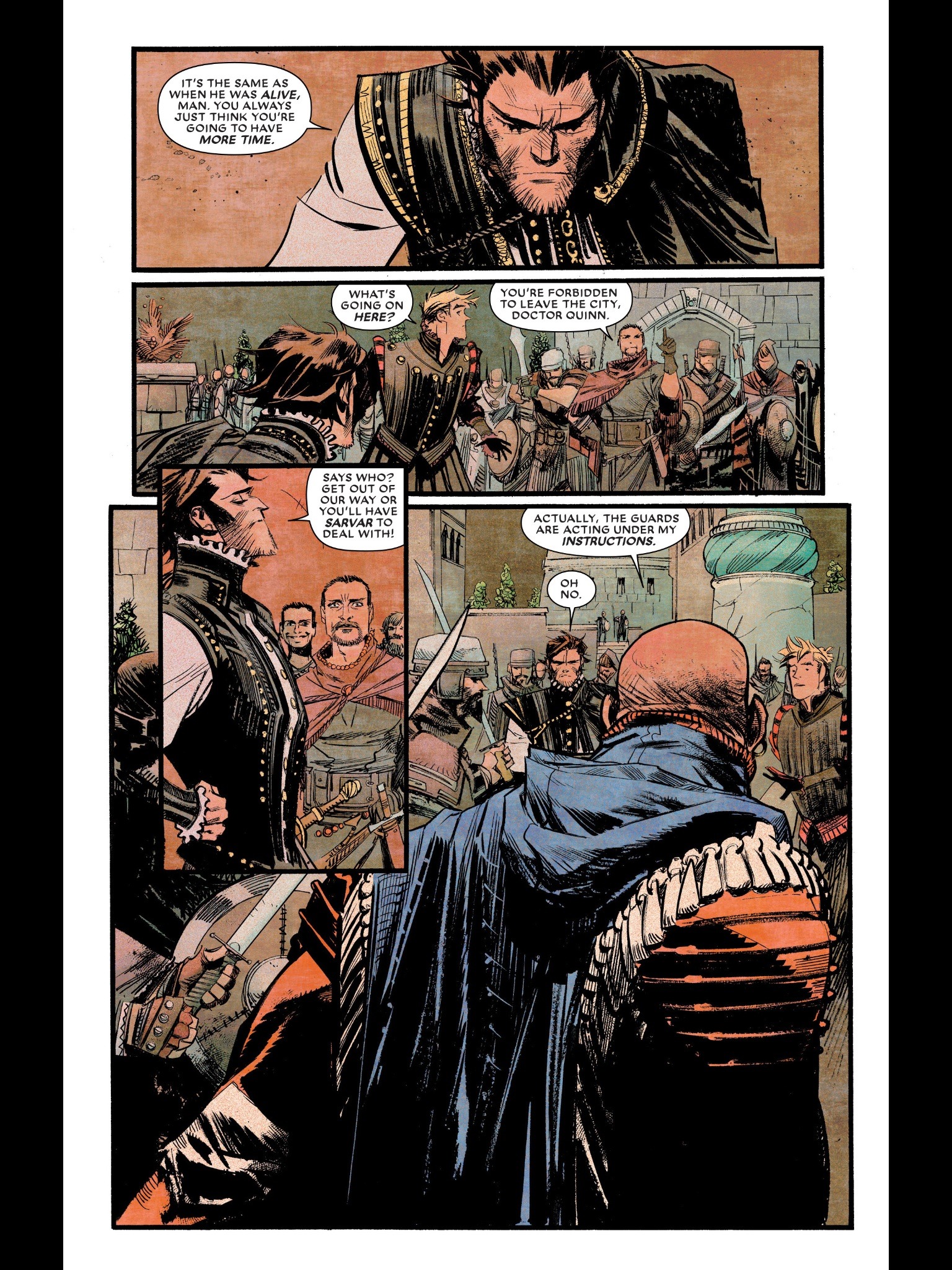 Chrononauts 3 P 21 par Sean Murphy - Planche originale