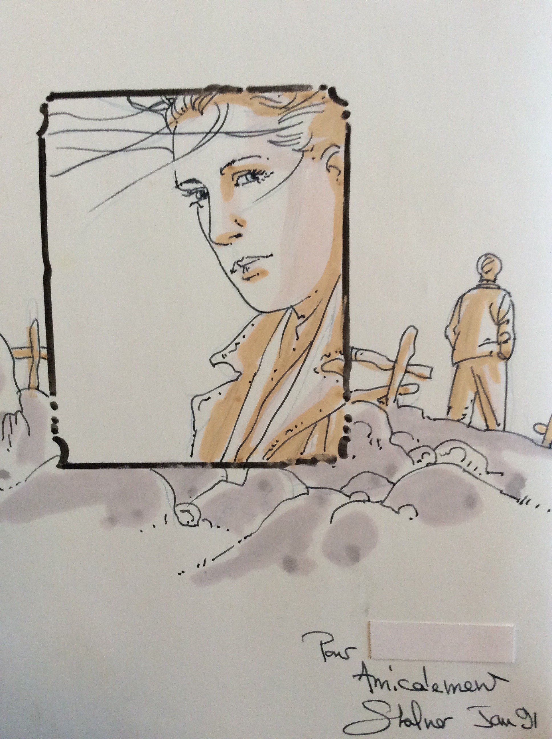 Le Boche par Éric Stalner - Dédicace