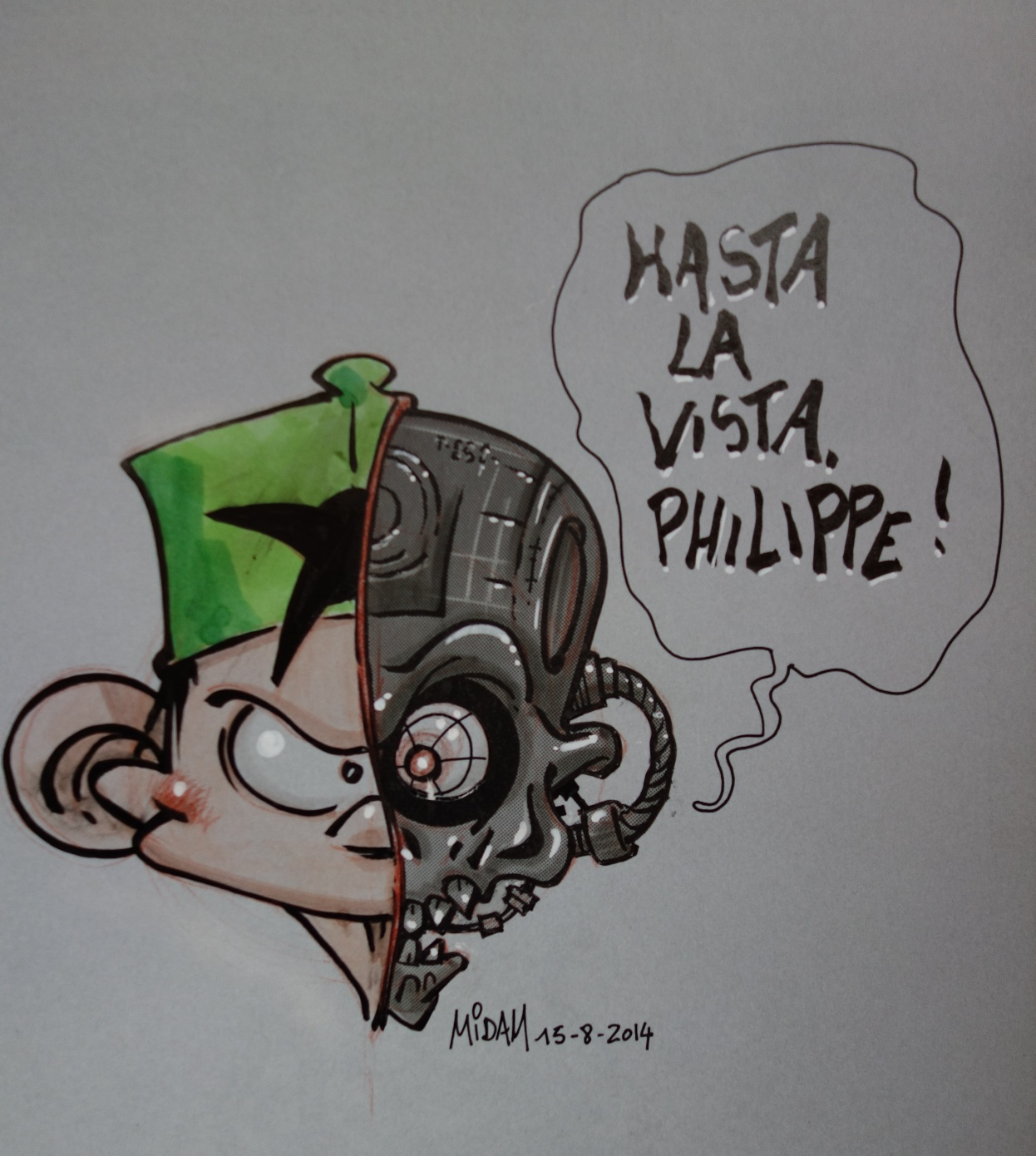 Midam, Kid Paddle - Monsters - Dédicace