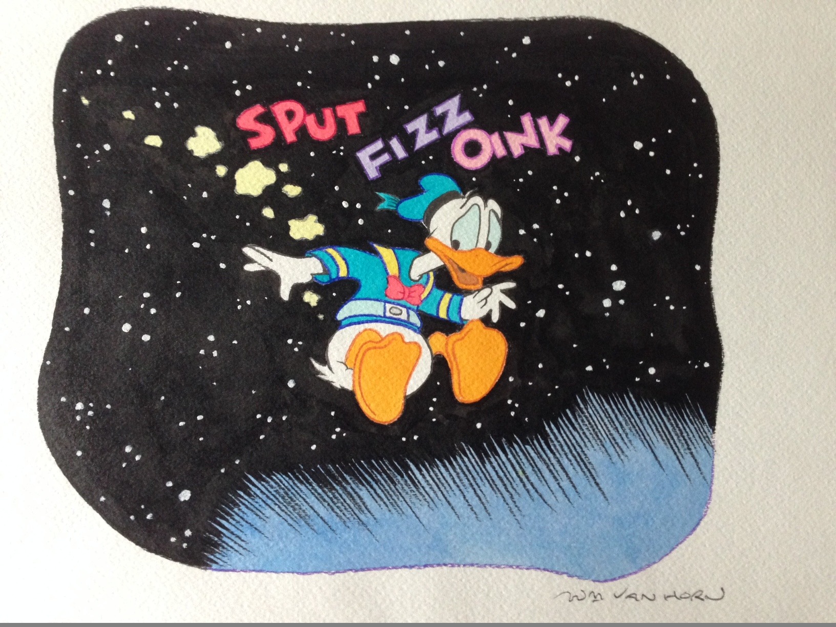 William Van Horn, Donald Duck - Hail the Conquering Loser - Original ...