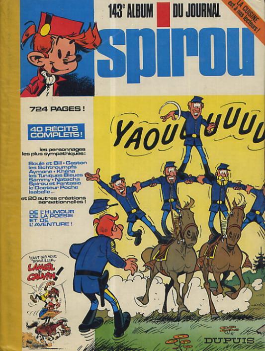 Spirou, 1971. par André Franquin - Couverture originale