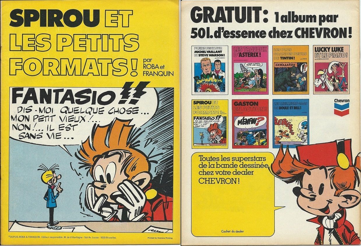 Spirou, 1971. par André Franquin - Couverture originale