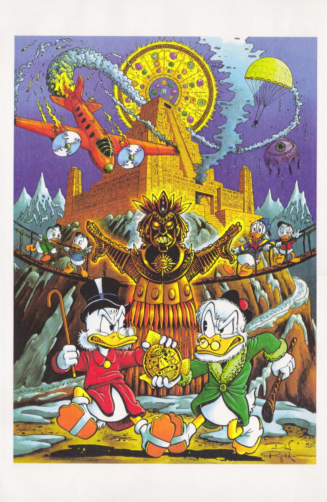 Don Rosa, Picsou - The Son of the Sun - Couverture originale