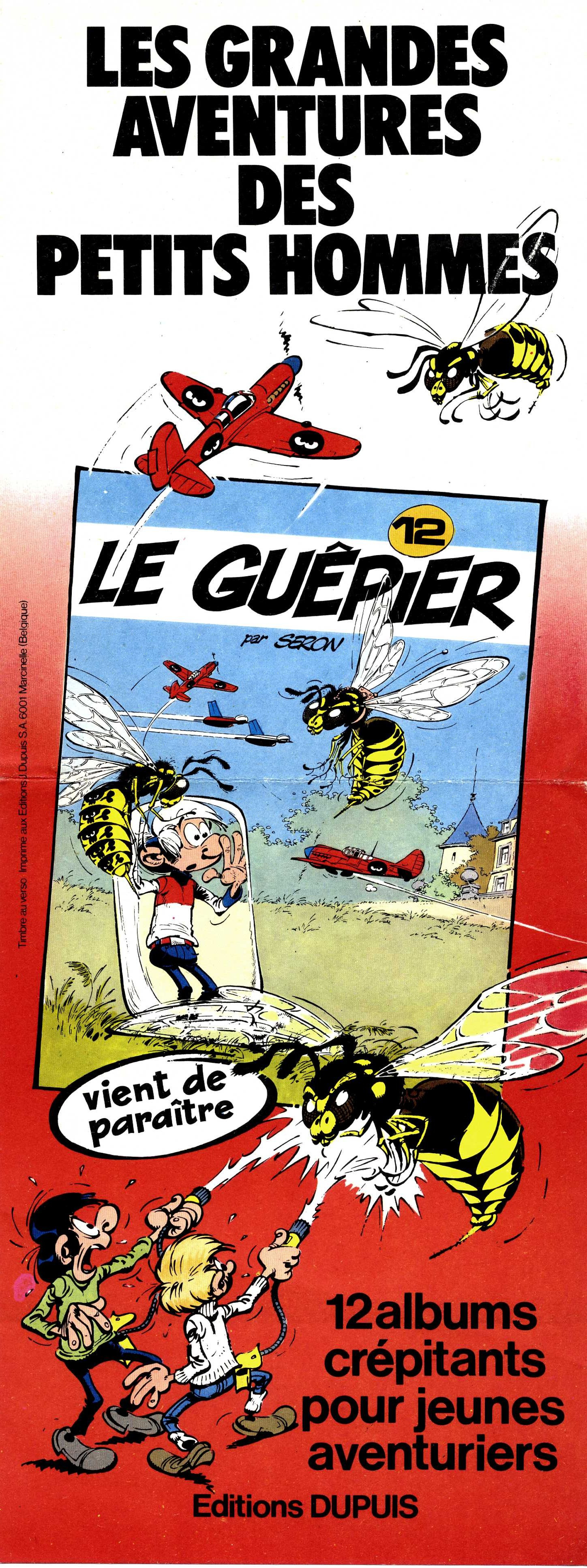 Pierre Seron, De Mini-Mensjes - Les Petits Hommes - Original Illustration