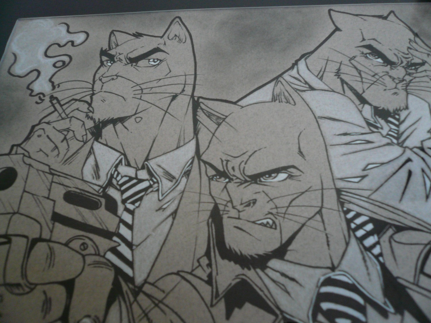 Sabrina Ringenbach, Juanjo Guarnido, Hommage à J.Guarnido / Blacksad ...
