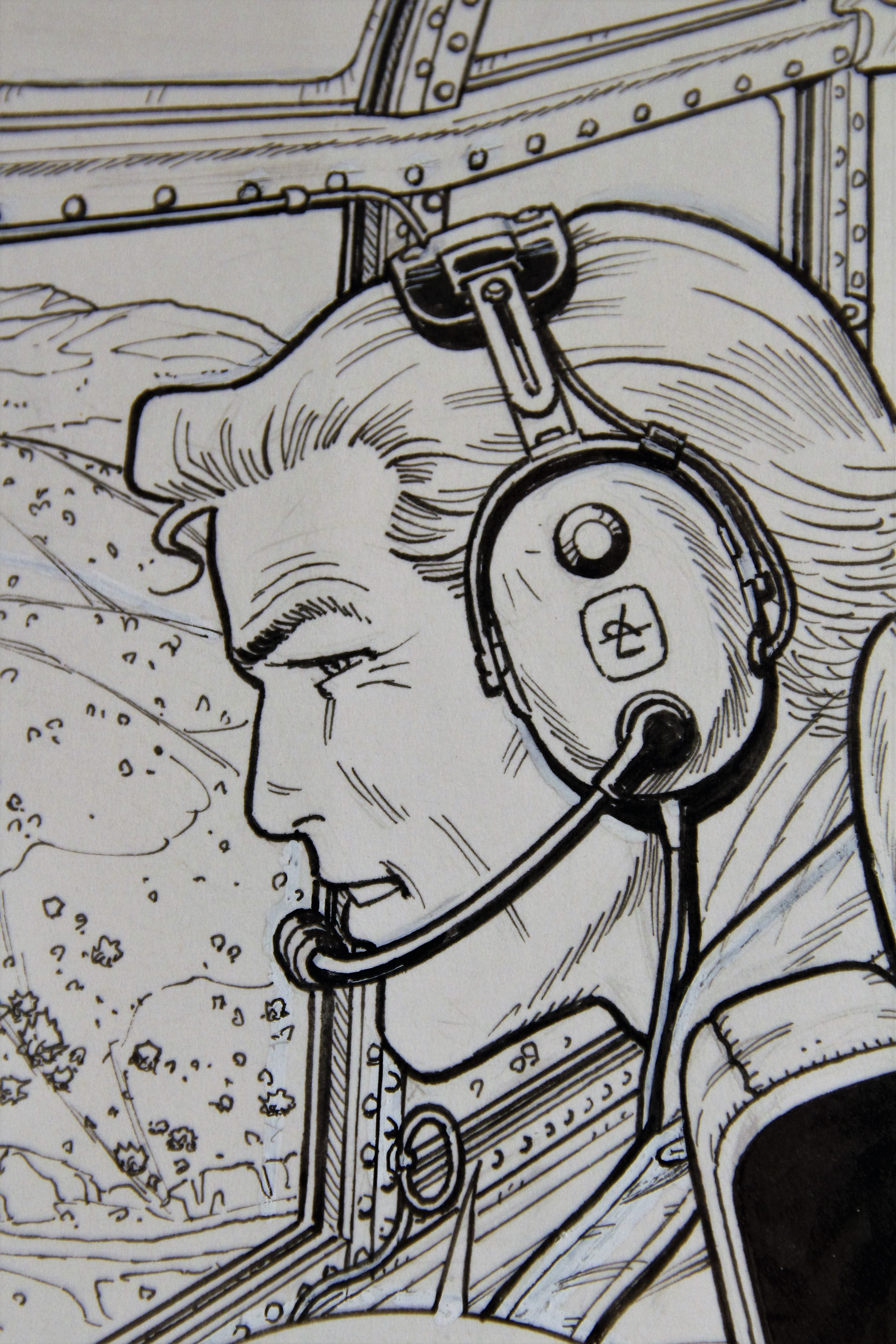 Francis Bergèse, Buck Danny T52 "Porté disparu" Planche 14 - Planche ...