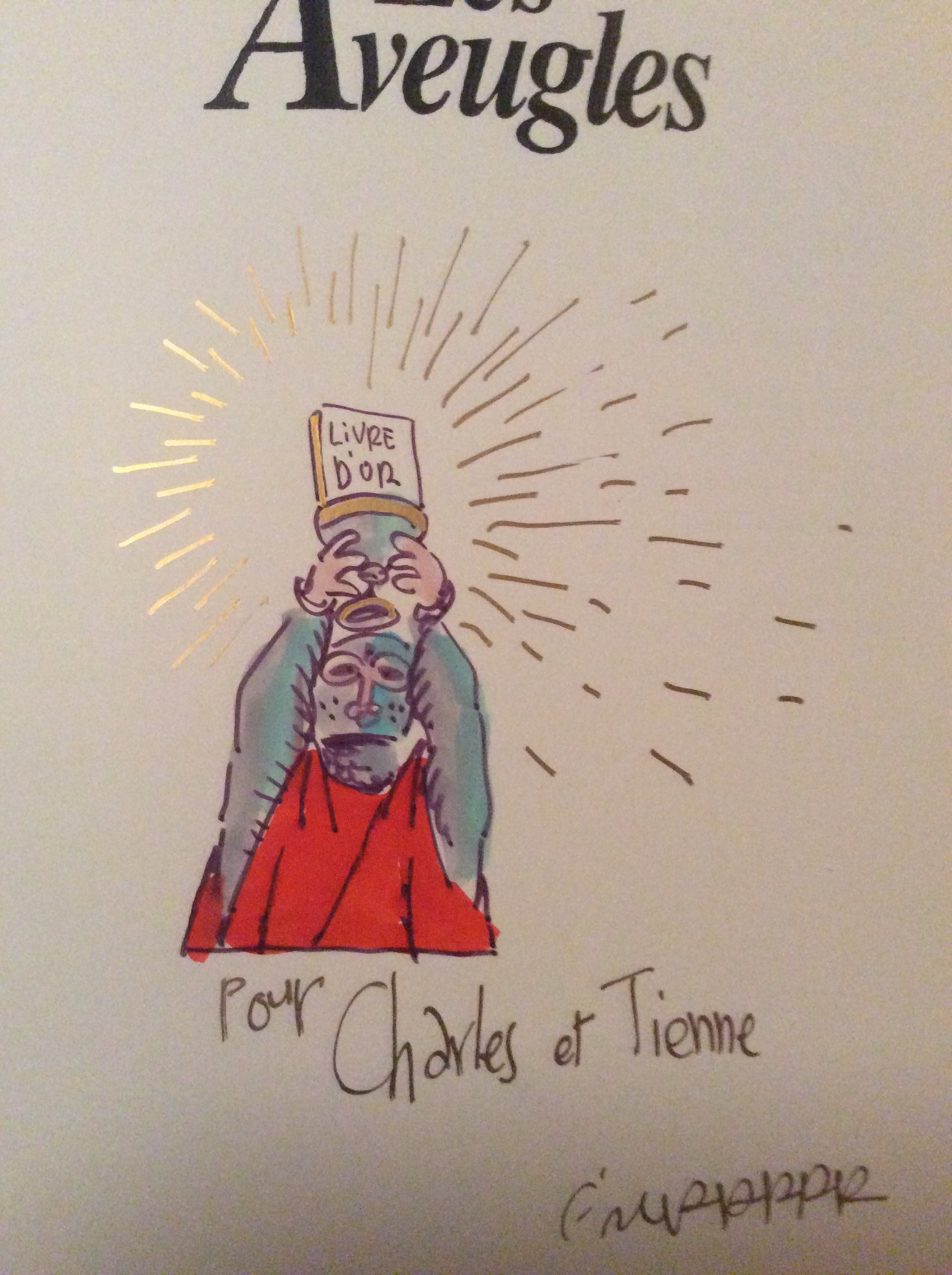 Génie des alpages par F'murrr - Dédicace