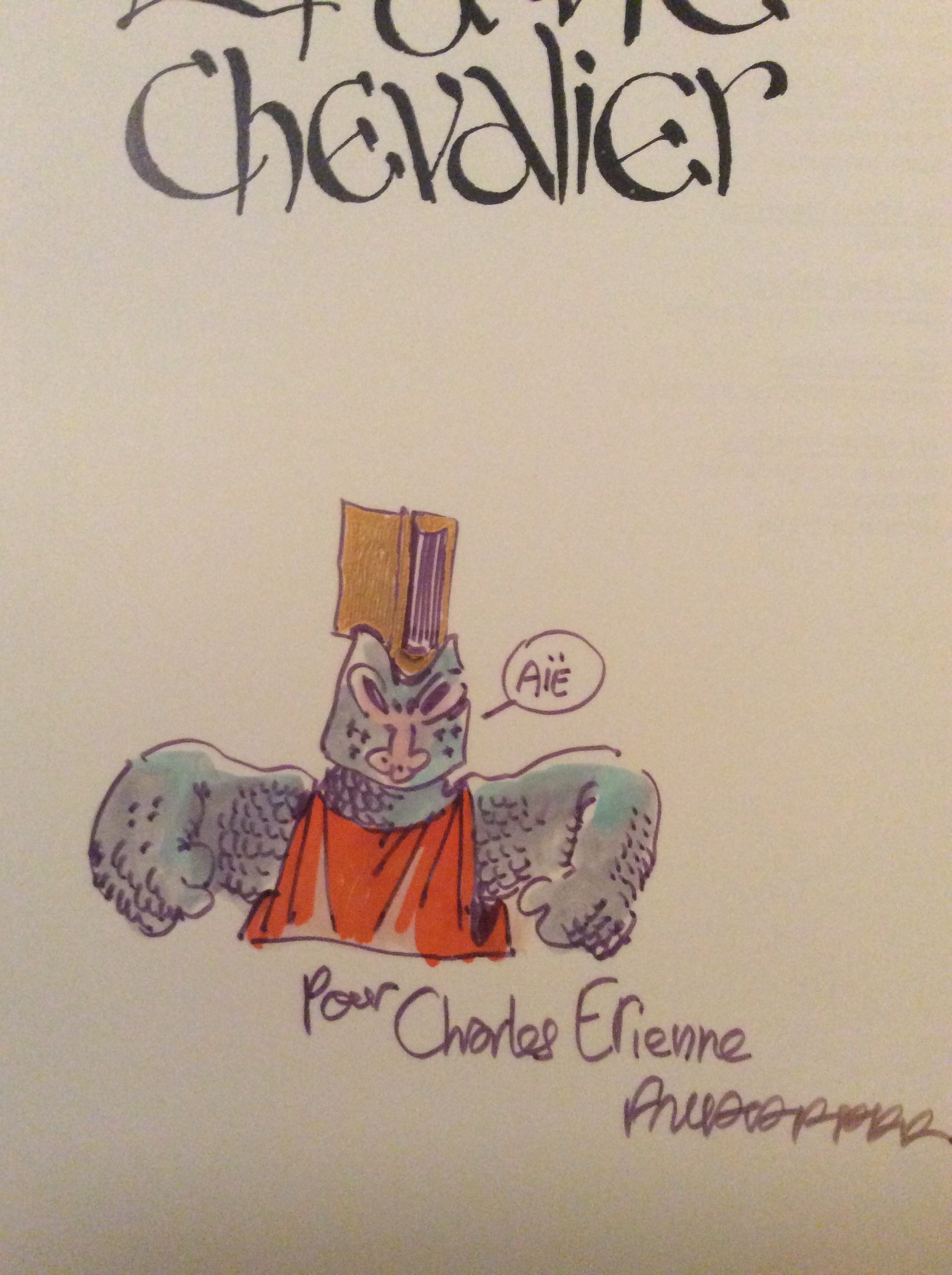 Génie des alpages par F'murrr - Dédicace