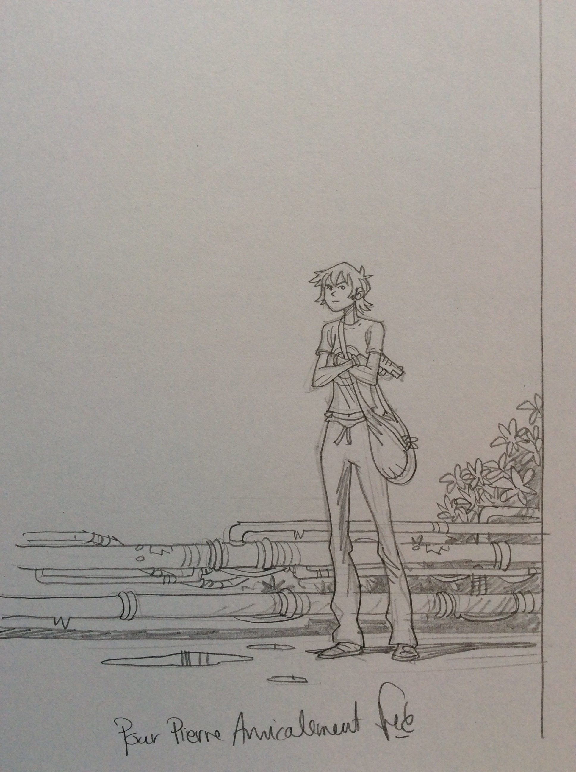 Mermaid Project by Fred Simon - Sketch