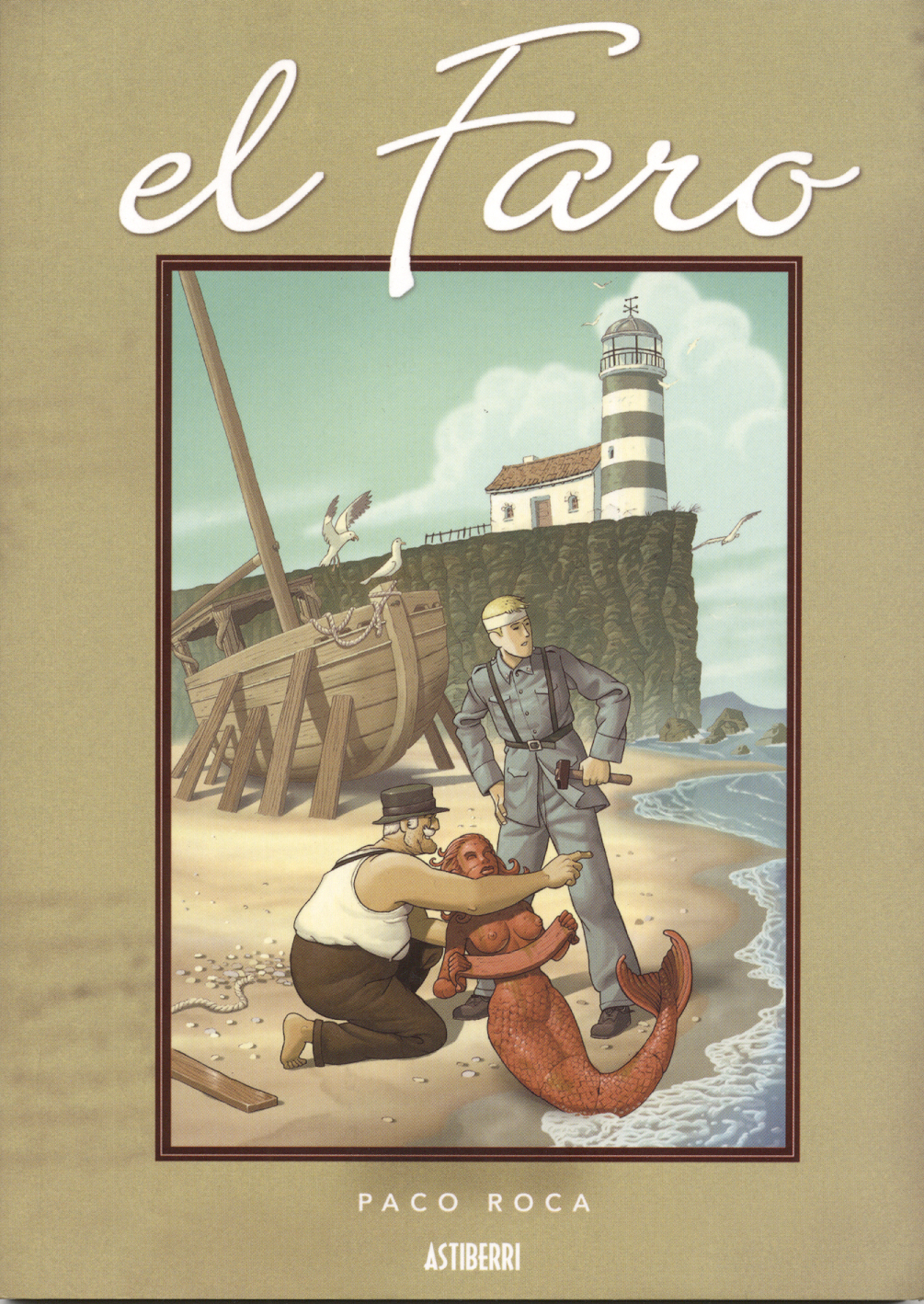 The lighthouse par Paco Roca - Dédicace