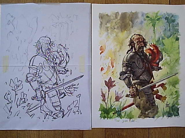 Helldorado par Ignacio Noé - Illustration originale