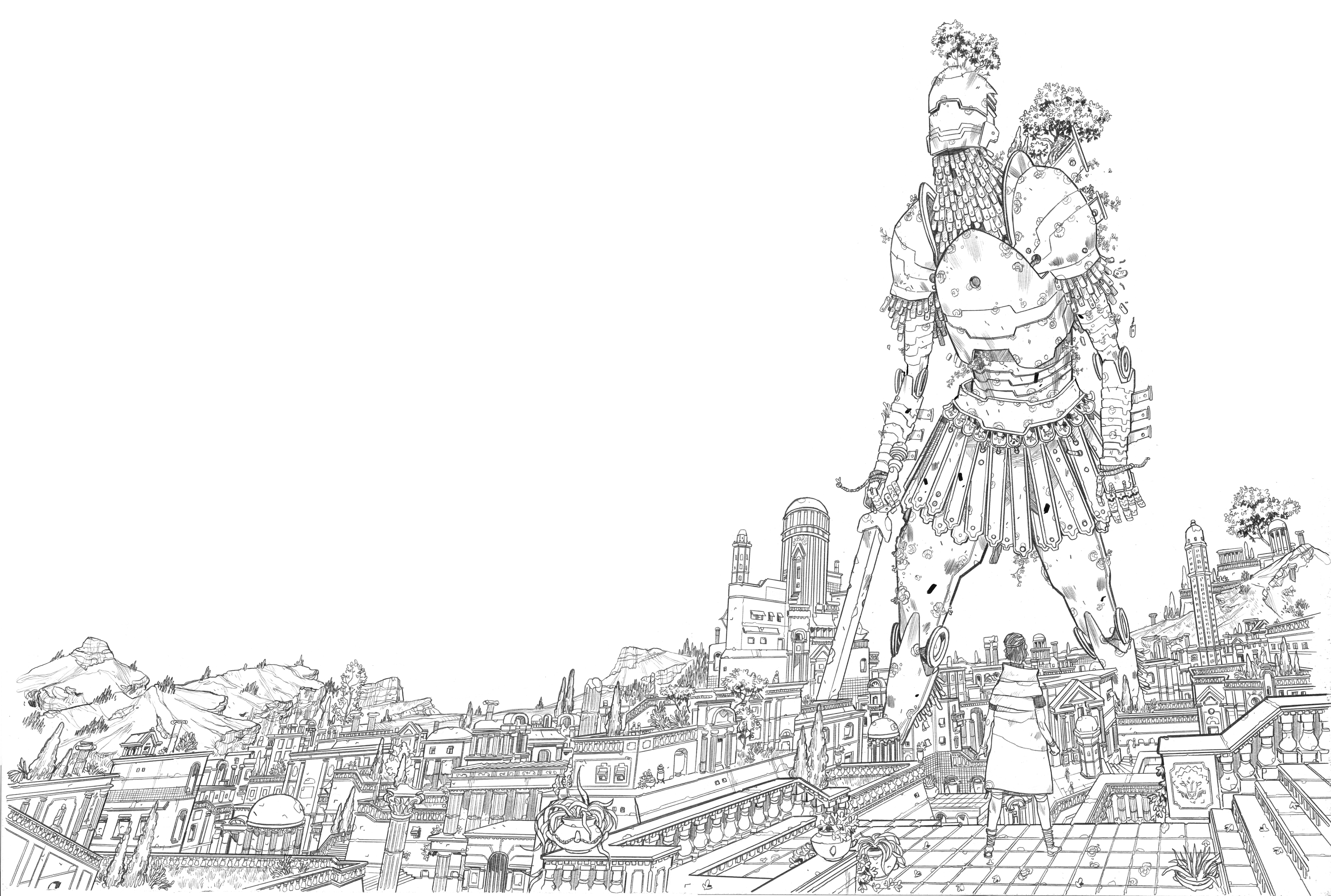 Mathieu Bablet, Couverture Intégrale - Couverture originale