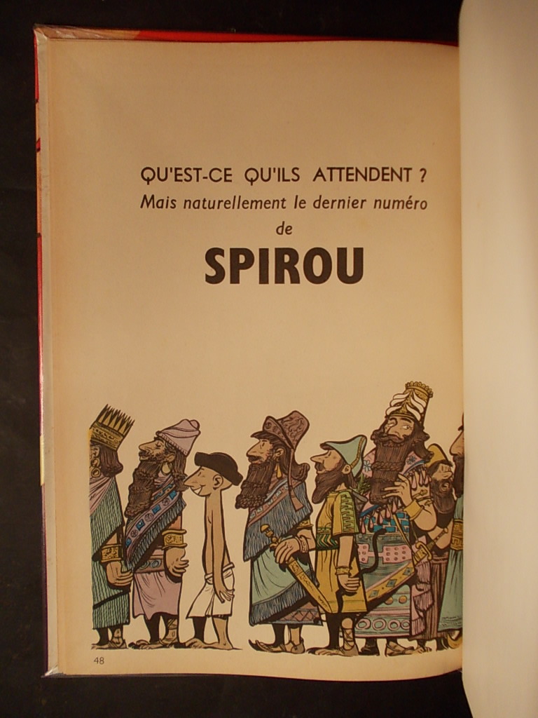 Sirius, Timour n° 2, « La Colonne ardente », publicité de fin d'album, 1956. - Illustration ...