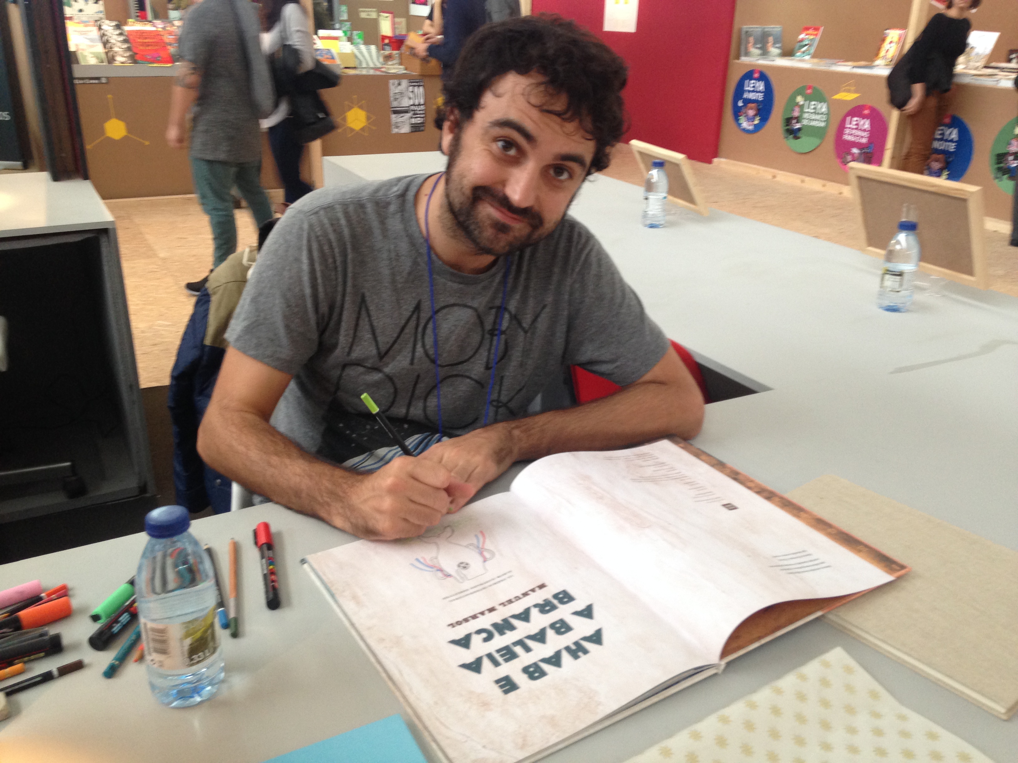 Achab par Manuel Marsol - Dédicace