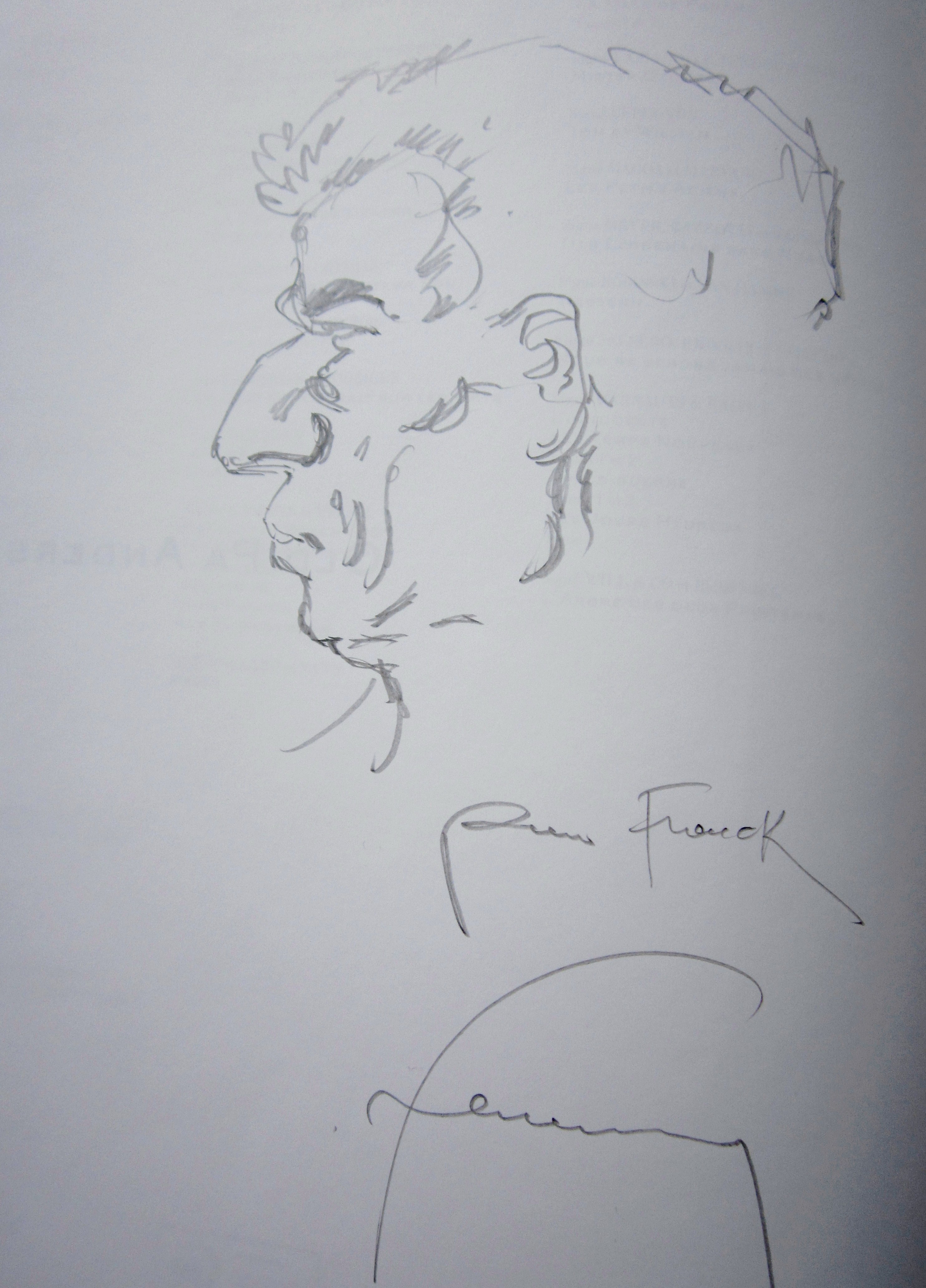 "old Pa Anderson" par Hermann - Dédicace