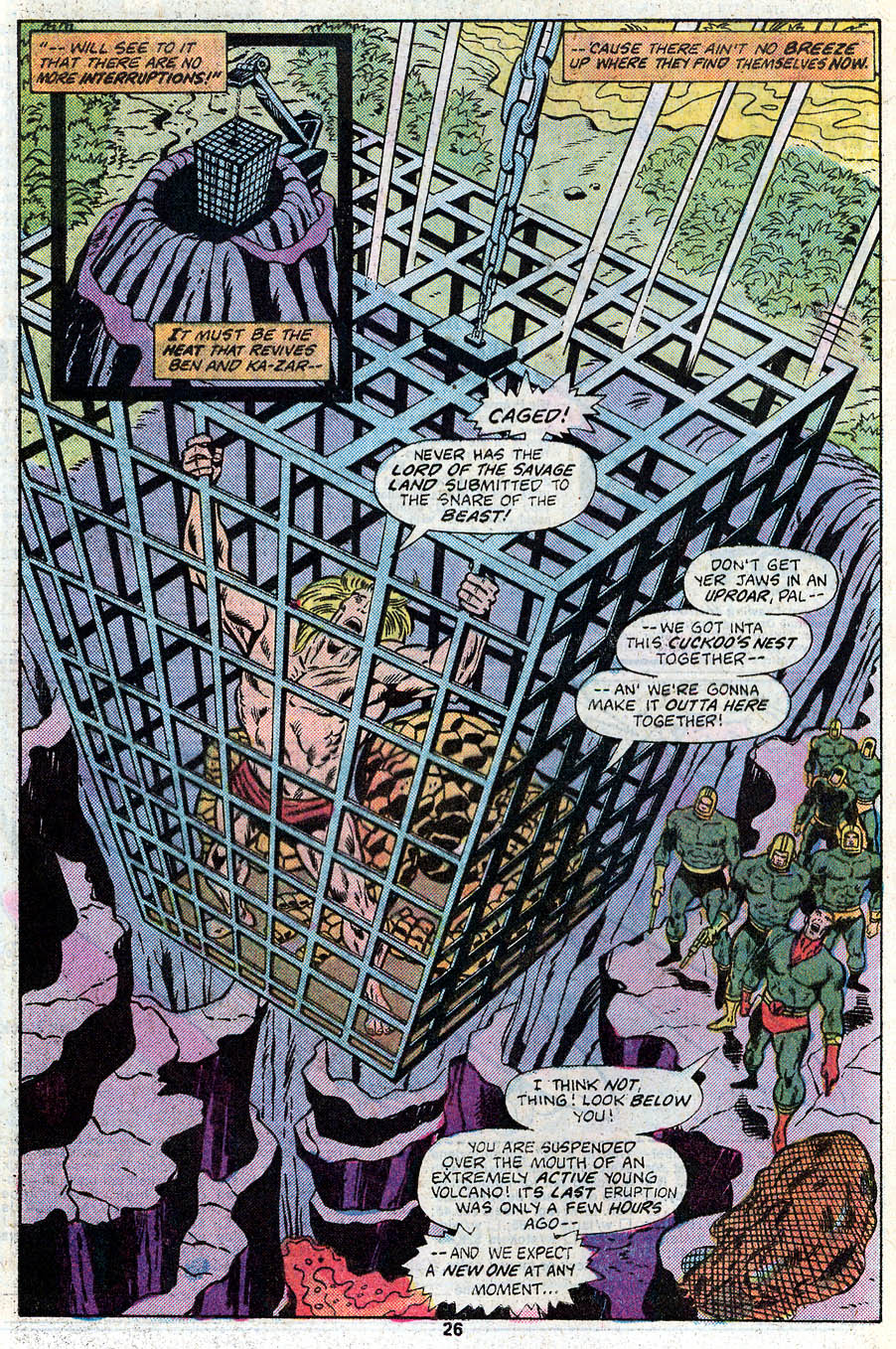 Marvel 2 in One #16 par Ron Wilson, Dan Adkins - Planche originale