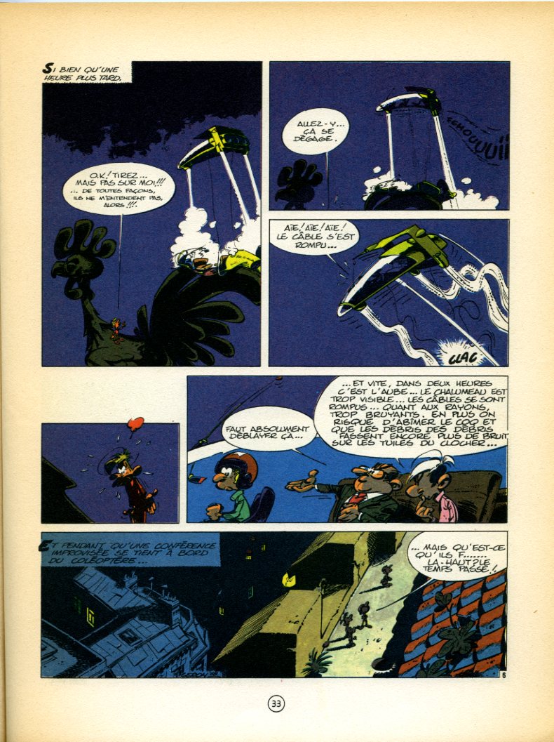 Pierre Seron, Desprechins, 1968 - Les Petits Hommes, "Le coq en pâte ...