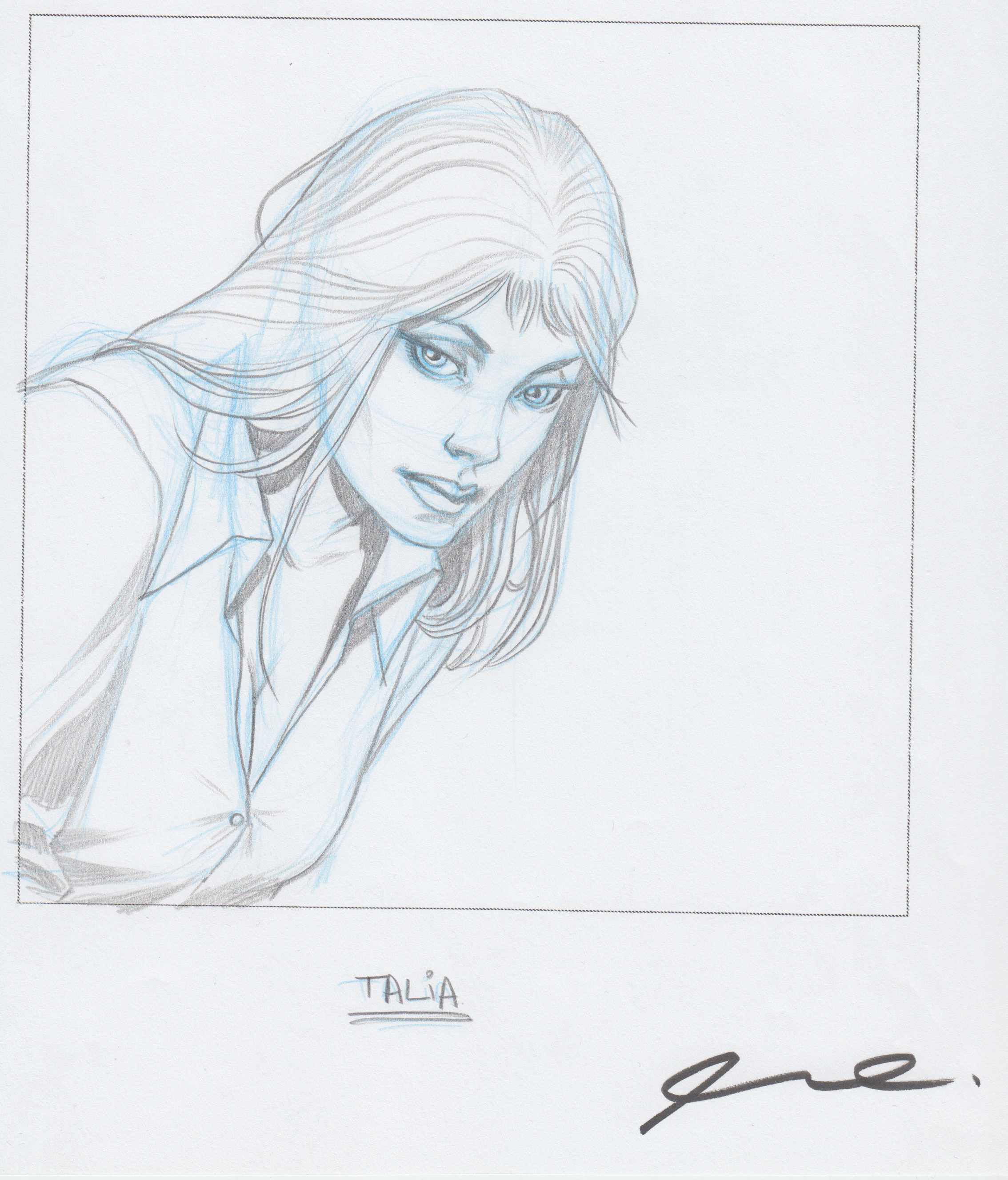 Talia par Ariel Olivetti - Œuvre originale