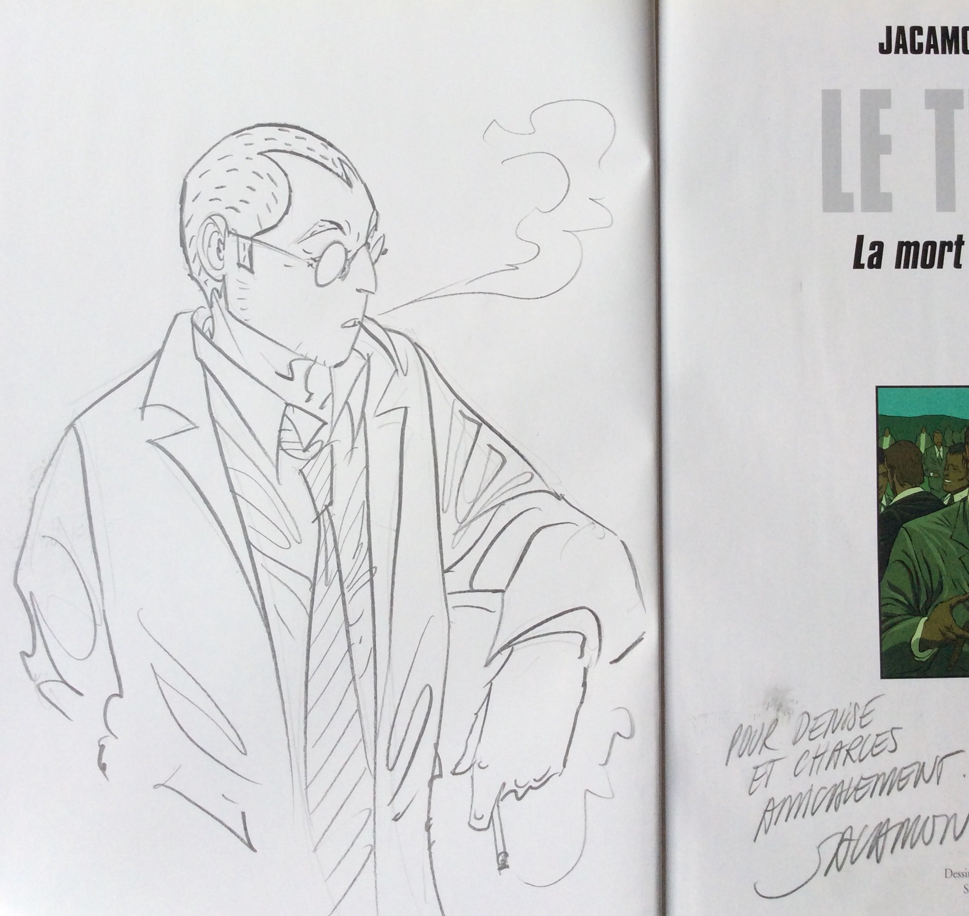 Le Tueur par Luc Jacamon - Dédicace