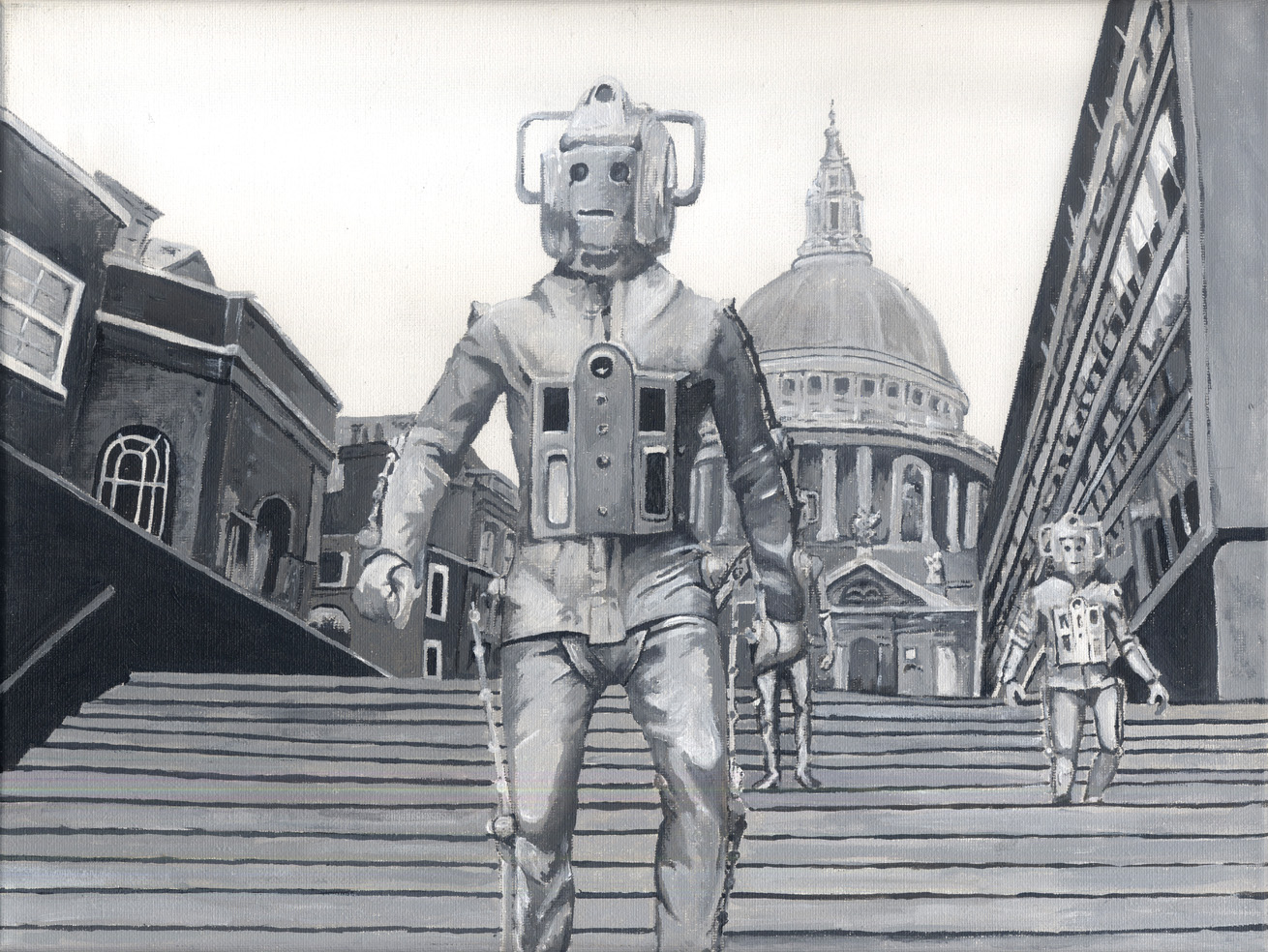 Enners, Doctor Who - Cybermen take London (2015) - Original Illustration