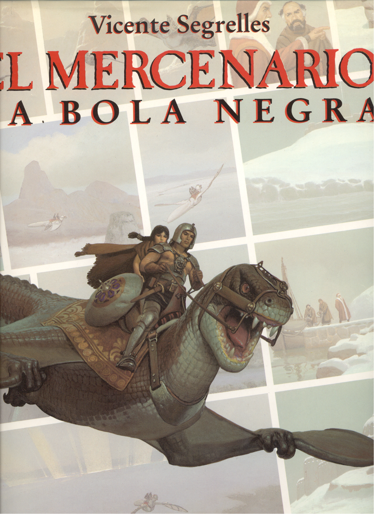El Mercenario par Vicente Segrelles - Dédicace