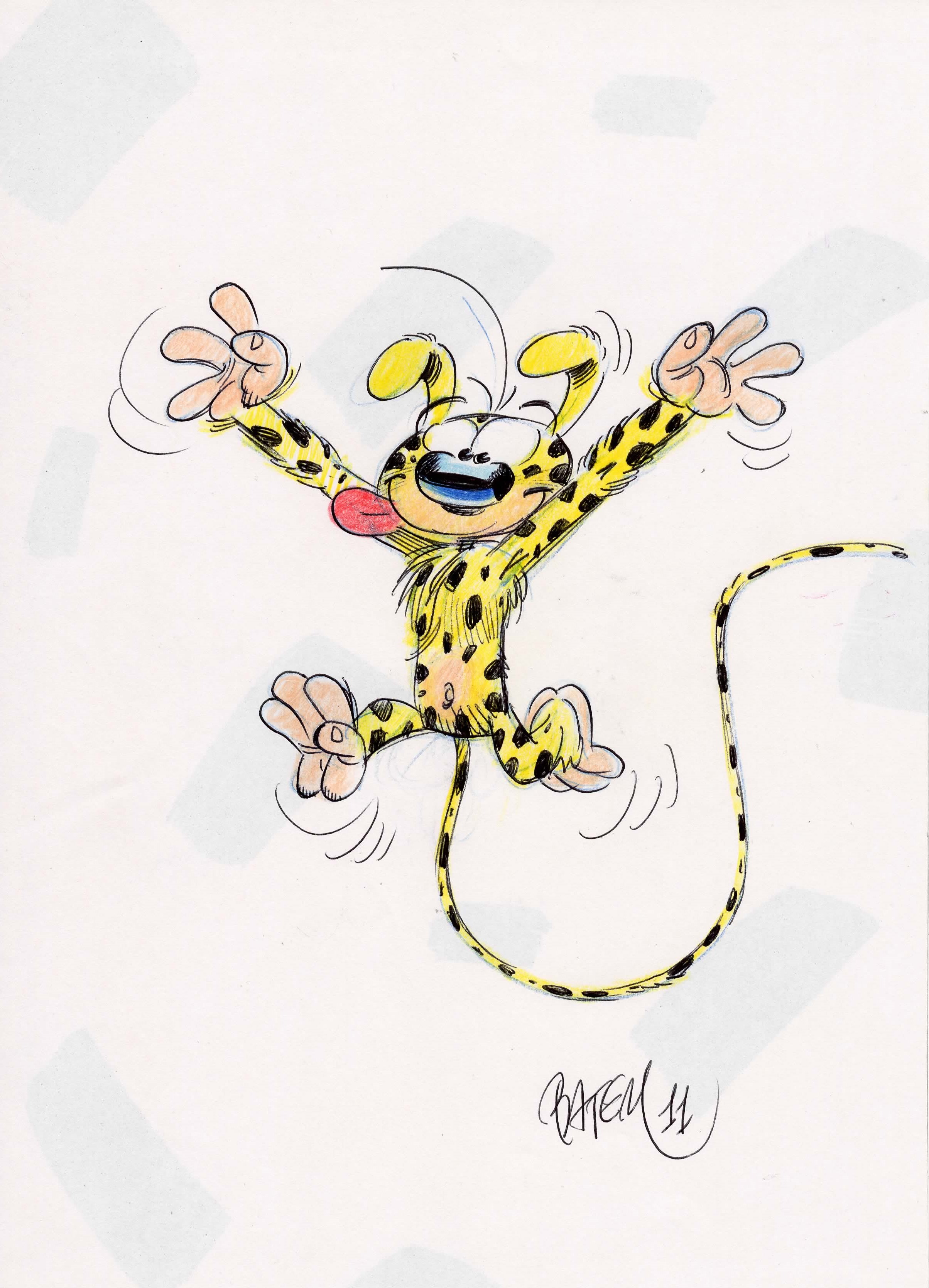 Batem Marsupilami - Dédicace